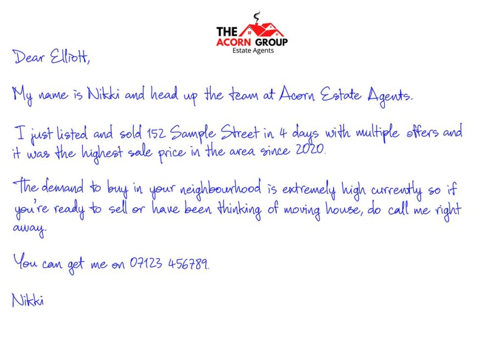 Handwritten Notes, Cards & Letters Service For Businesses