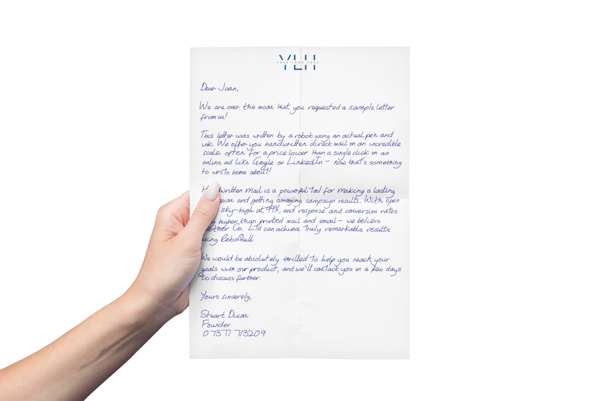 Handwritten Business Letters | Handwritten Direct Mail