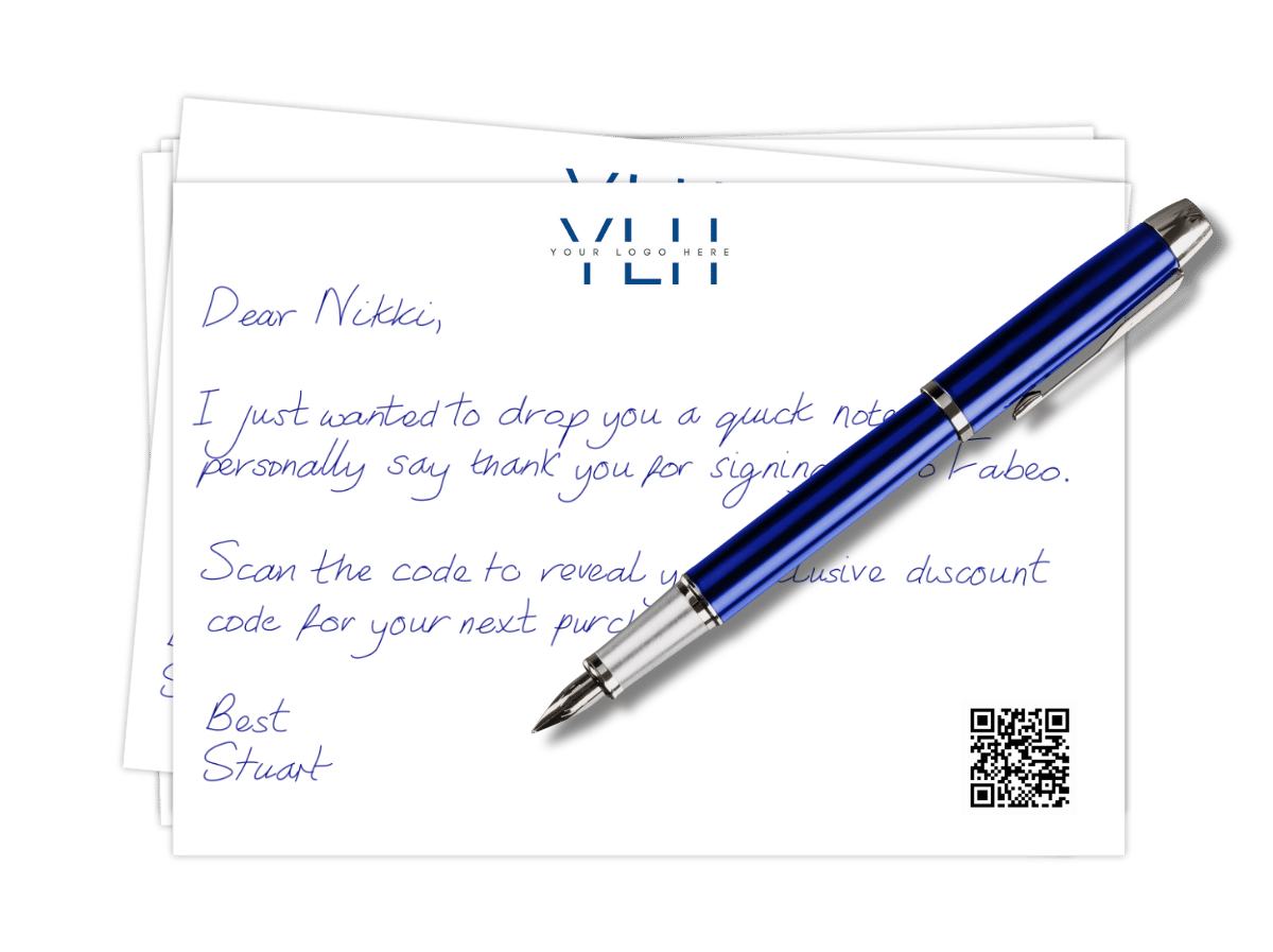 Handwritten Notes, Cards & Letters Service For Businesses